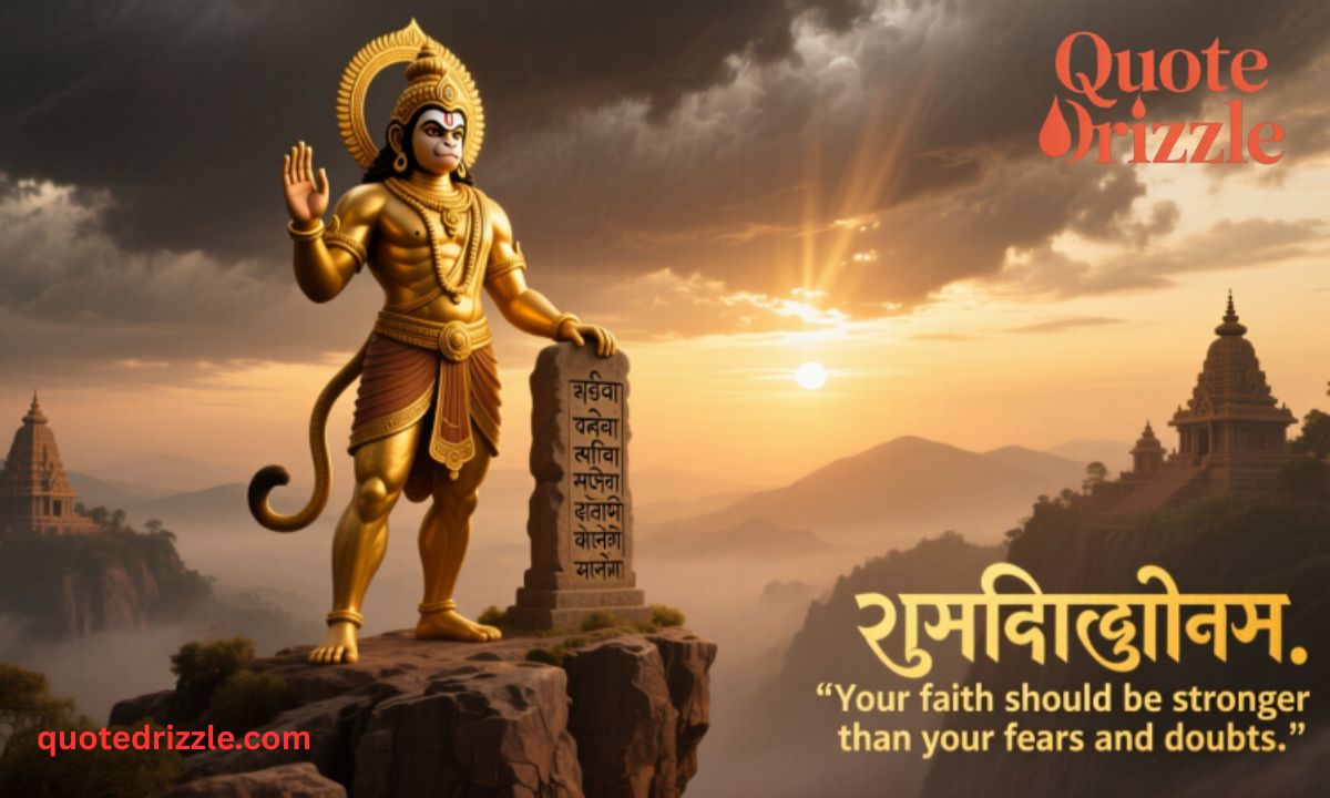 100+ Hanuman Quotes Powerful Words of Courage